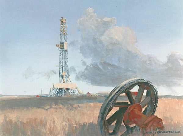 I-107 Oil Rig – Charles Beckendorf Gallery